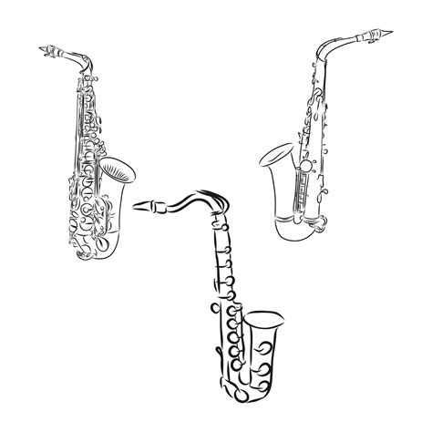 Musical Instruments Vector Sketch 11093648 Vector Art At Vecteezy