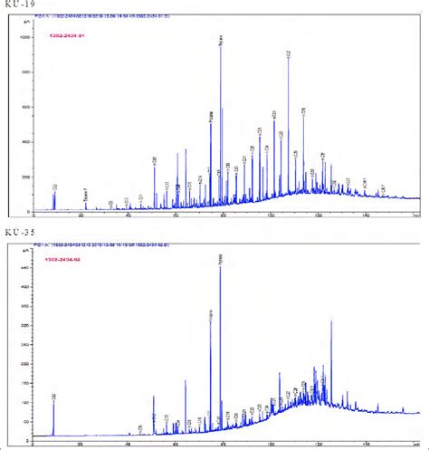 B Results Of Gas Chromotography GC Analysis Download Scientific