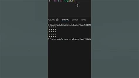 pattern problem pattern1 pythonchallenge coding python learnpython youtube