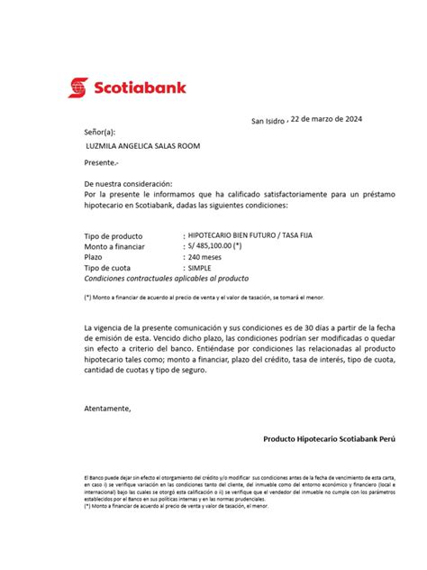Carta De Aprobacion Luzmila Salas Pdf