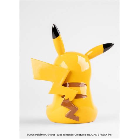 Lladró × Pokémon Pikachu Hand Crafted Porcelain Sculpture Numbered