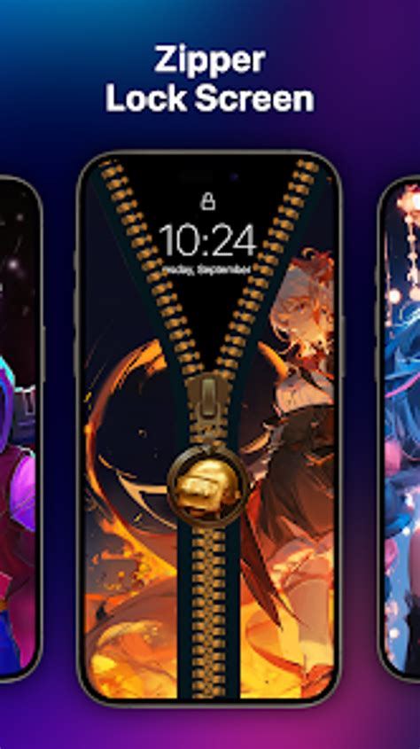 Zipper Wallpaper Lock Screen For Android Download