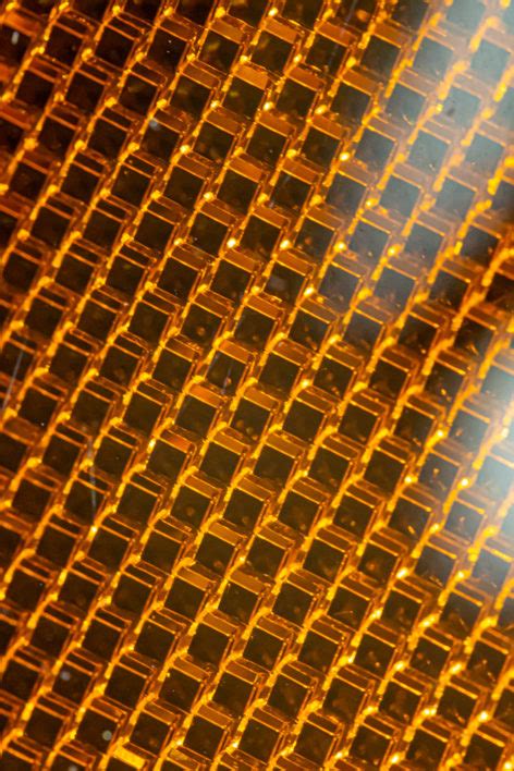 Abstract Glowing Cubes Royalty Free Photo