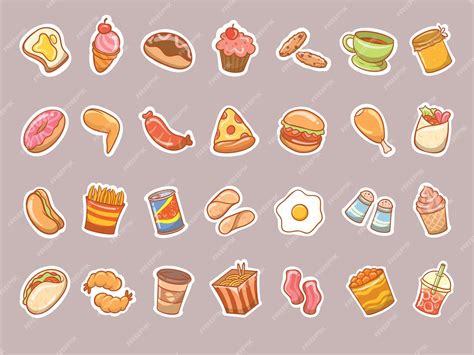 Cute Food Doodles
