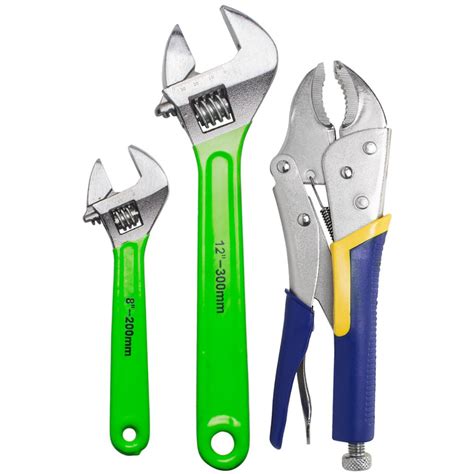 Kit Alicate De Pressão Jogo De Chave Inglesa 12 E 8 Polegadas Shopee Brasil