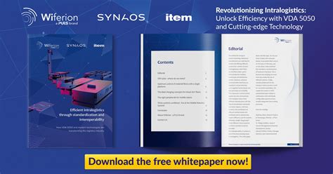 Free Whitepaper Efficient Intralogistics Through Interoperability