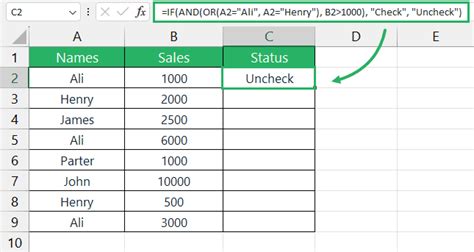How To Use The If And Or Functions Together In Excel Spreadsheeto