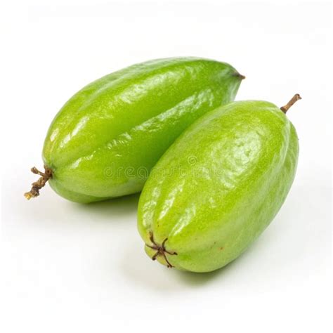 Bilimbi Fruta Isolada Em Fundo Branco Ilustração Stock Ilustração
