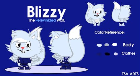 [htf Reference Sheet] Blizzy The Periwinkled Wolf By Tychondt On Deviantart