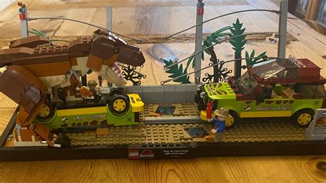 Lego Jurassic Park T Rex Breakout Review Gamesradar