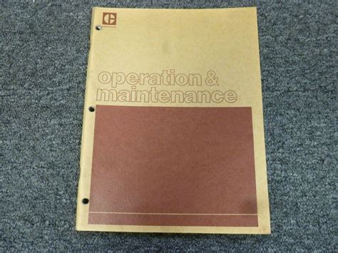 Caterpillar Gp18n Forklift Owner Operator Maintanance Manual