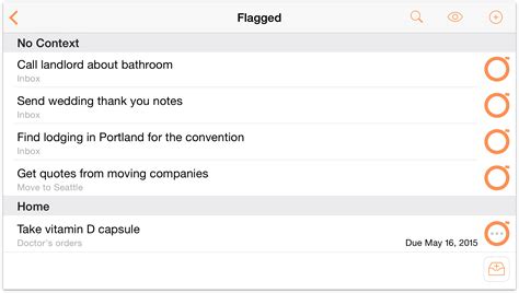 Omnifocus 2 For Ios User Manual Flagged