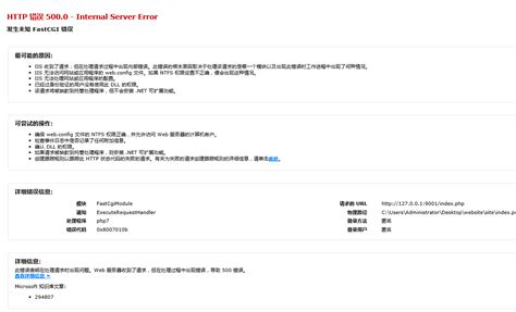 iis 搭建php网站求助 开发调优 LINUX DO