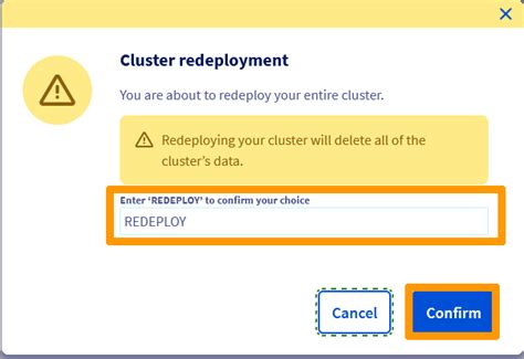 Customised Redeployment Of Your Cluster Ovhcloud
