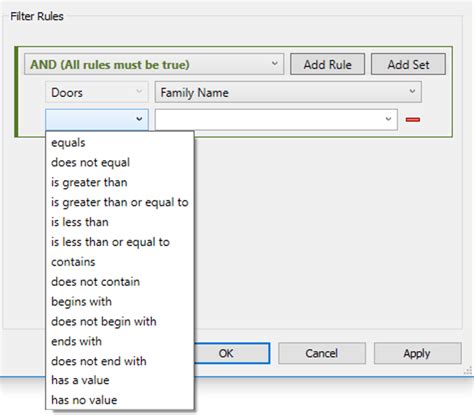 How To Create New Filters In Autodesk Revit Man And Machine