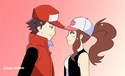 Red X Hilda Pokemon Masters By Davidhaneri On Newgrounds
