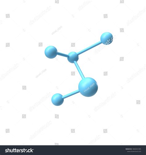 Science Molecule Model Structure Atom Cell Stock Illustration 1800431395 Shutterstock