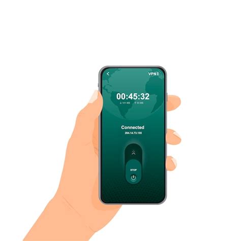 Premium Vector Vpn Service Concept Use Vpn To Protect His Personal Data In Smartphone Virtual