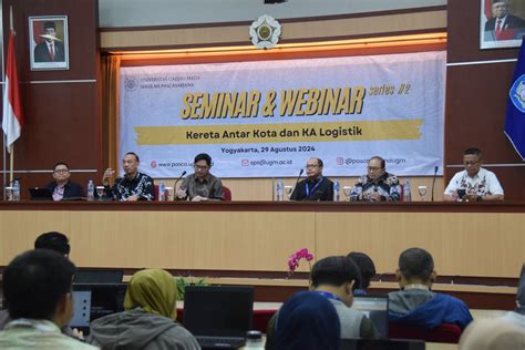 Expert Talk Series 2 Seminar Innovations In The Makassar Parepare Railway Sekolah Pascasarjana