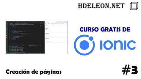 curso gratis de desarrollo de aplicaciones con ionic creación de