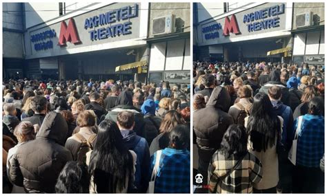 📷 Photo რა ხდება ამ წუთებში ახმეტელის მეტროსთან