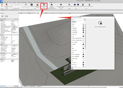 Revit Material Send To Enscape Editor Revit Enscape