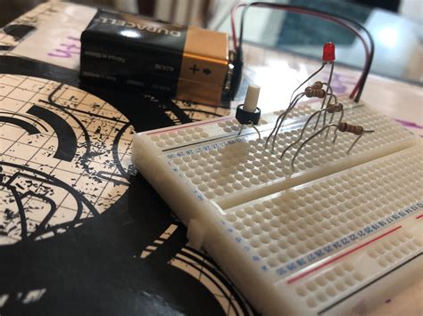 Led Breadboard Parallel Circuit Engineering