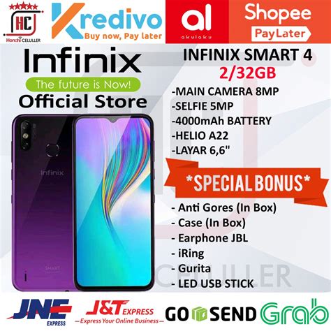 Jual INFINIX SMART GB GARANSI RESMI BNIB ORIGINAL BONUS Shopee Indonesia