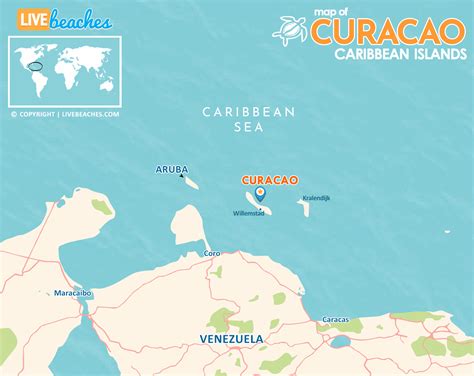 Map Of Curacao Plan A Caribbean Getaway Today 🏖️