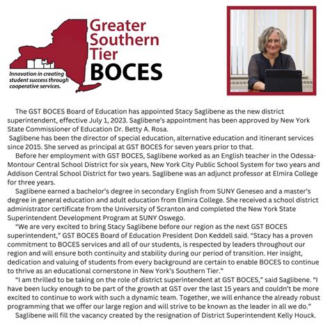 Gst Boces Gst Boces Is Proud To Welcome Incoming