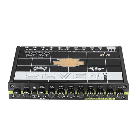 90 160khz Auto Audio Equalizer Bewerkt Aluminium A Grandado