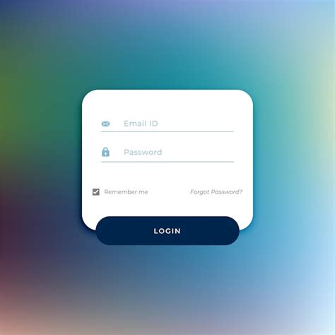 Free Vector Modern Signup Application Form Template For Website Access