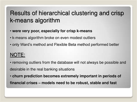 Ppt Churn Prediction Model In Retail Banking Using Fuzzy C Means Clustering Powerpoint