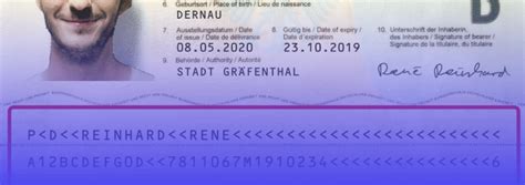 Mrz Code A Reliable Tool For Identity Verification Kyc Aml Guide