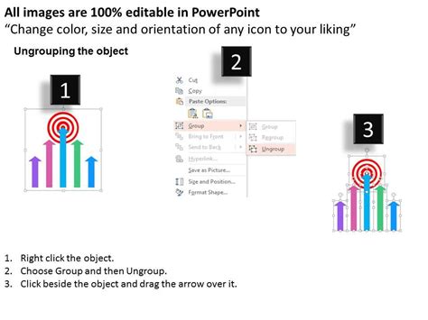 Infographic Of Smart Goal Powerpoint Templates