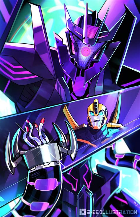 Bumblebee And Soundwave Transformers And More Drawn By Ee Danbooru