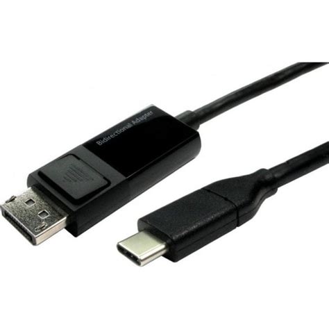 USB C To DisplayPort Bi Directional Cable USB From Cables Direct Ltd UK