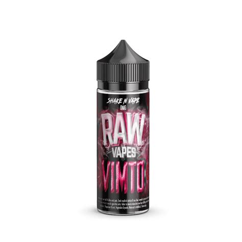 Vimto Eliquid RAW Vapes