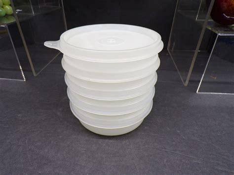 2304 Tupperware Stackable Vintage Condiment Containers 882 12 Made In