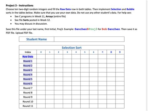 Solved Project Instructions Choose Ten Two Digit Random Chegg