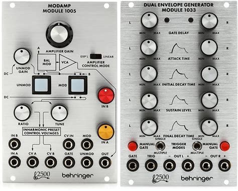 Behringer 1005 Modamp Ring Modulator And Vca Eurorack Module Reverb