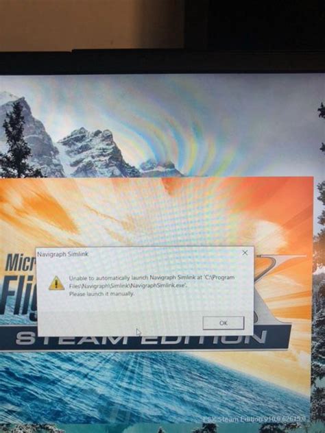 simlink error general navigraph