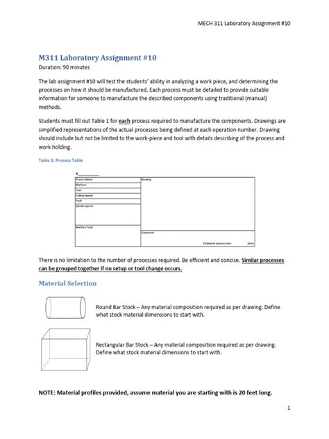 M311 Lab Assignment 10 F18 Pdf Equipment Procedural Knowledge