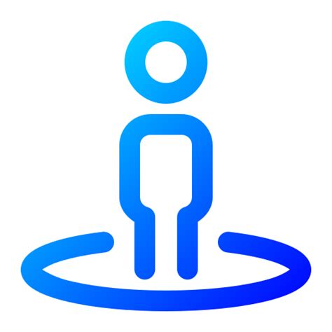 My Location Generic Gradient Icon