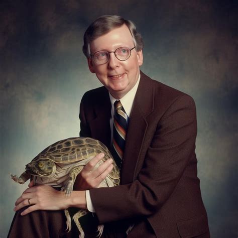 Mitch Mcconnell Turtle Cartoon Aeodkk