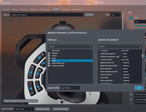 logitech extreme 3d pro mapping examples xp11 general discussion