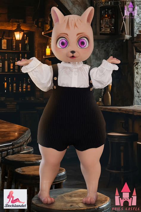 Bearrie Furry Sex Doll 92cm A Cup Doll Castle Silicone Docklandet