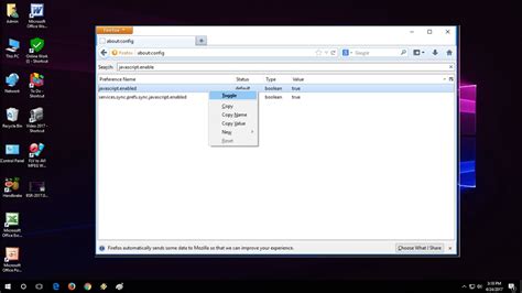 How To Enable And Disable Javascript In Firefox Browser Youtube