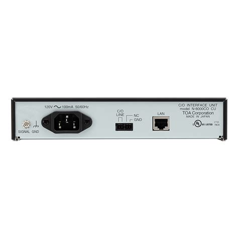 N 8000 Intercom Central Office Interface Unit