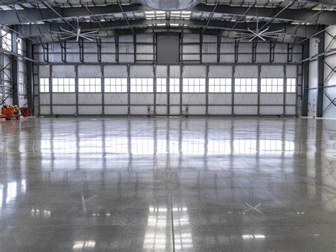 Straight Road To Loading Dock With Concrete